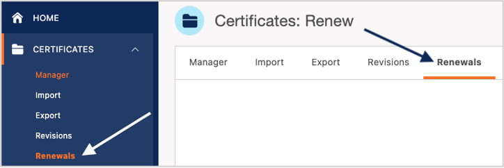 How to Process a Renewal